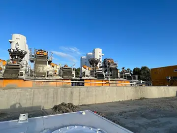 Desanding plant BE 500 | BAUER MAT Slurry Handling Systems